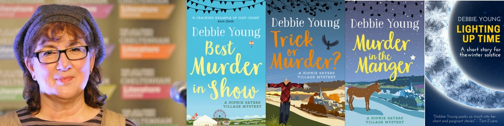 Website header 4 books October 2017 – Debbie Young's Writing Life